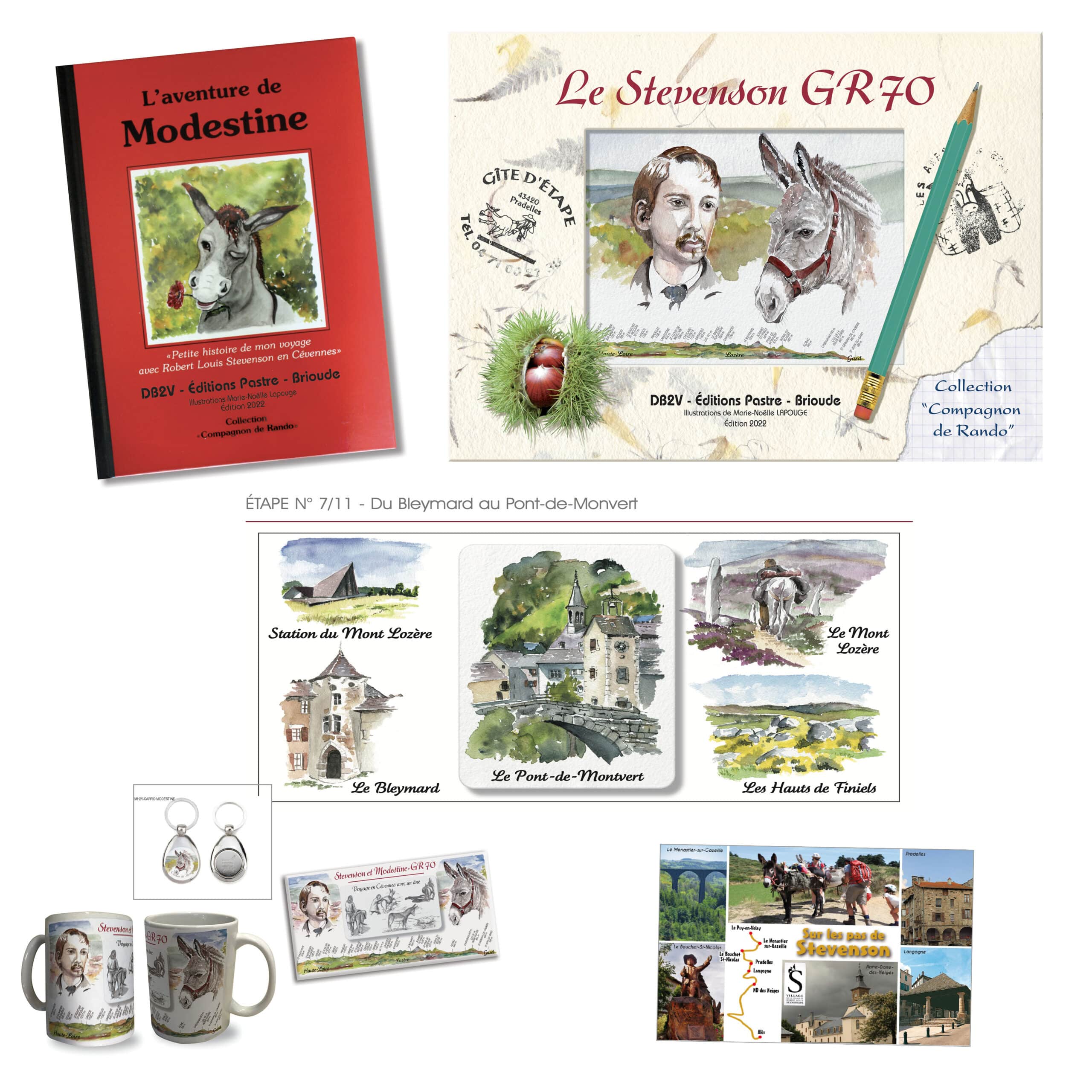 Producteurs / Artisans DB2V - EDITIONS PASTRE - Le chemin de Stevenson